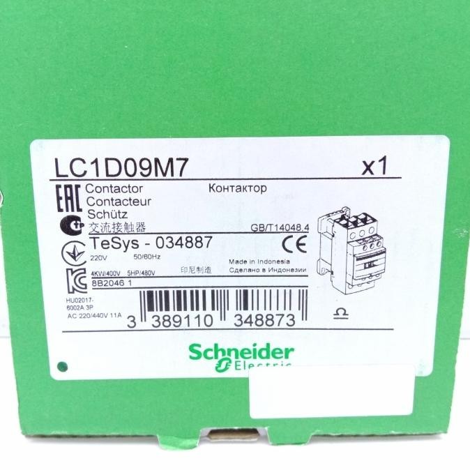 Jual Contactor Lc1D09M7 Schneider 220V | Shopee Indonesia