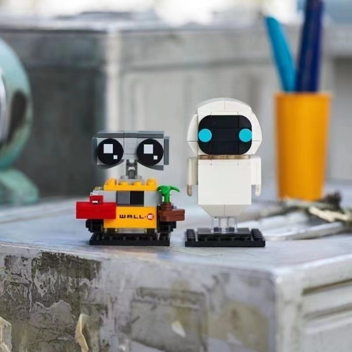 Jual Disney Pixar Wall-E Wall E Eve Lego Legoheadz Lego Headz ...