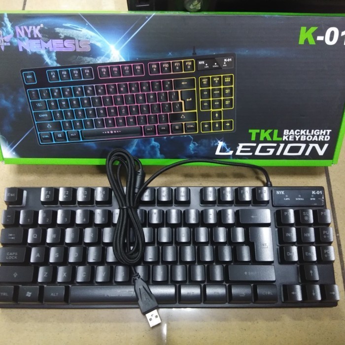Jual Nyk K01 Legion Keyboard Gaming Tkl / Nyk K-01 Gaming Keyboard ...