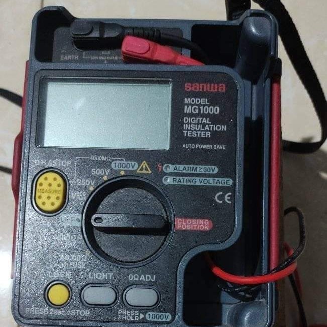 Jual Jual! Sanwa Mg1000 Insulation Tester Second | Shopee Indonesia