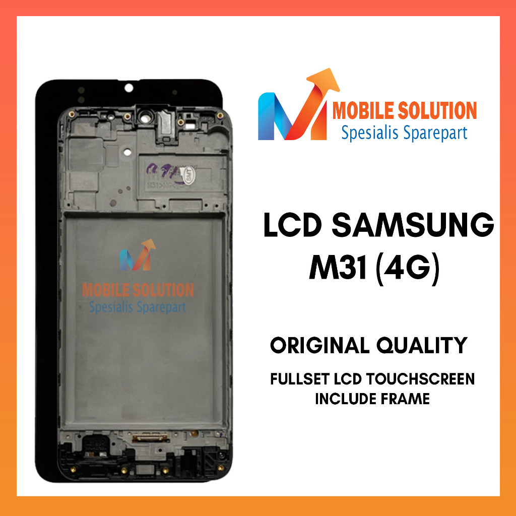 Jual Grosir LCD Samsung M31 4G Include Frame ORIGINAL 100% Fullset ...