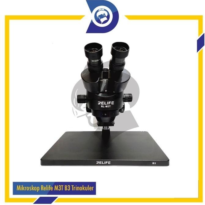 Jual Mikroskop Trinokuler Relife M3T-B3+Led / Microscope Trinocular ...