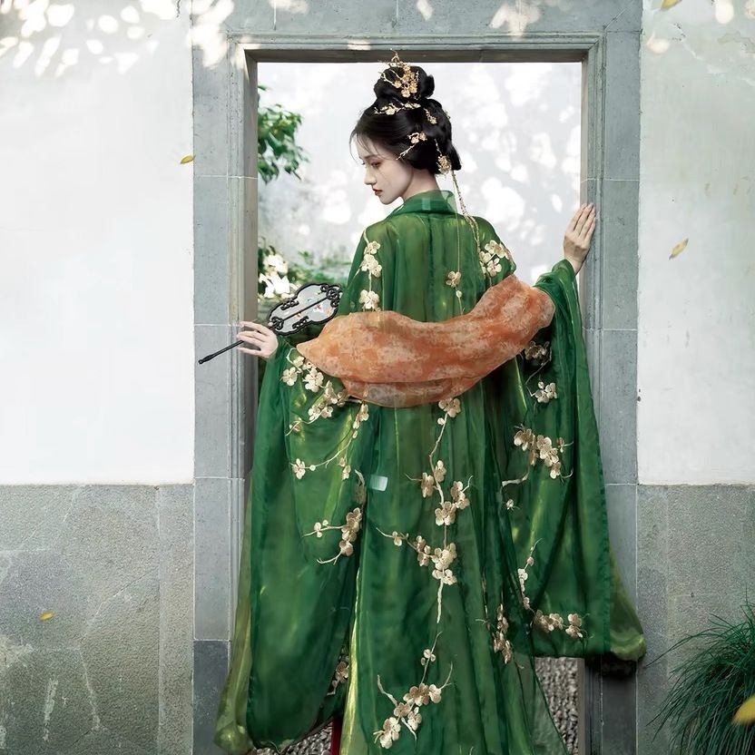 Jual Original Hamamelis Embroidered Chinese Traditional Han Clothing ...