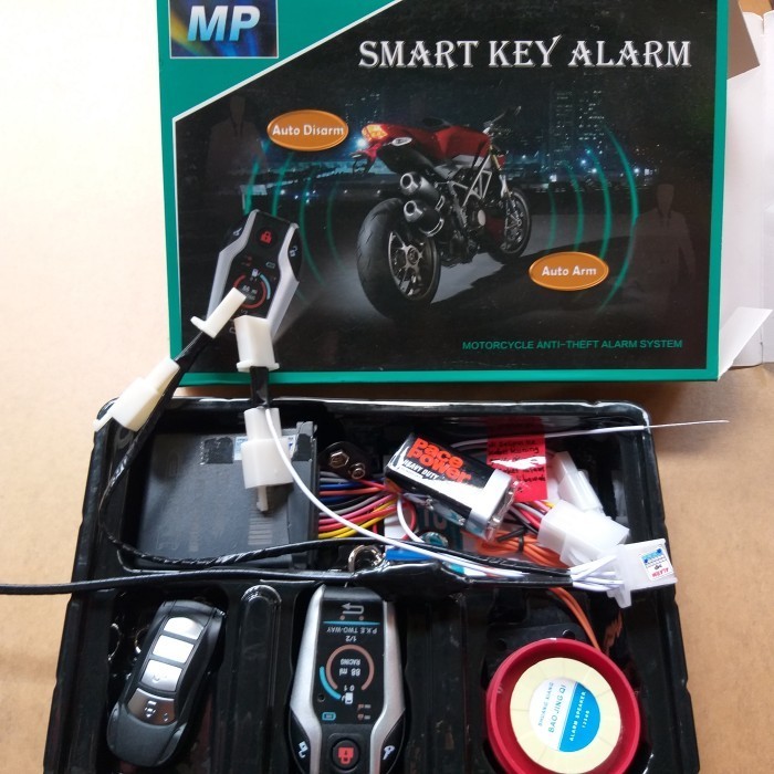 Jual Terbaru Alarm Motor Mp Smartkey Pnp Nmax, Beat, Vario, Aerox Dll ...