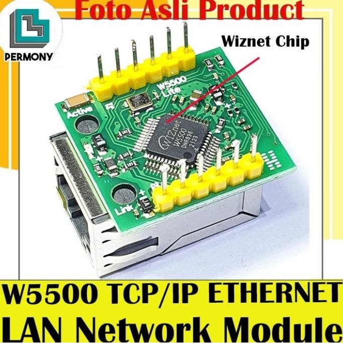 Jual W5500 Ethernet Module TCP/IP USR-ES1 ESP8266 ESP32 Internet | Shopee Indonesia