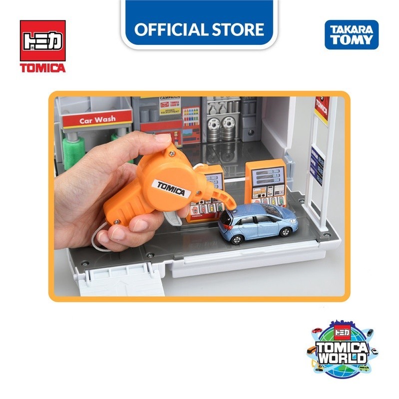 Jual Tomica World Transform! Tank Truck - Gas Station | Shopee Indonesia