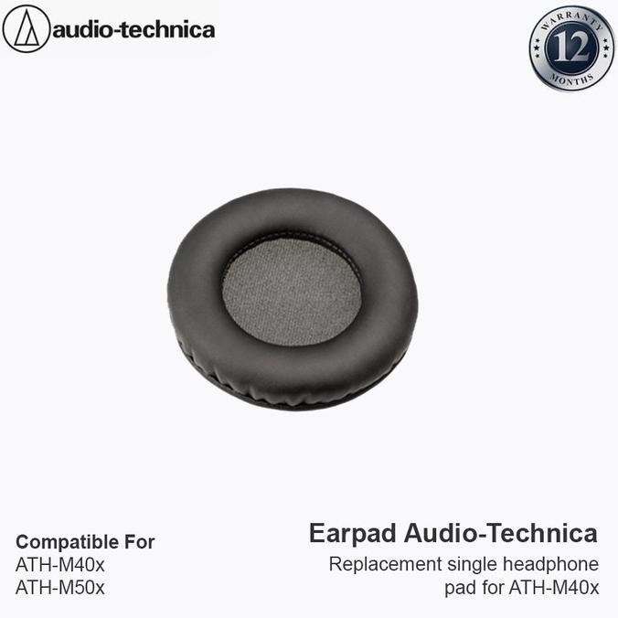 Jual REPLACEMENT SINGLE HEADPHONE PAD/EARPAD FOR ATH-M40X & ATH-M50X ...