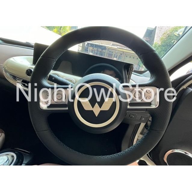 Jual Cover Logo Emblem Setir Wuling Binguo Air Ev Steering Wheel ...