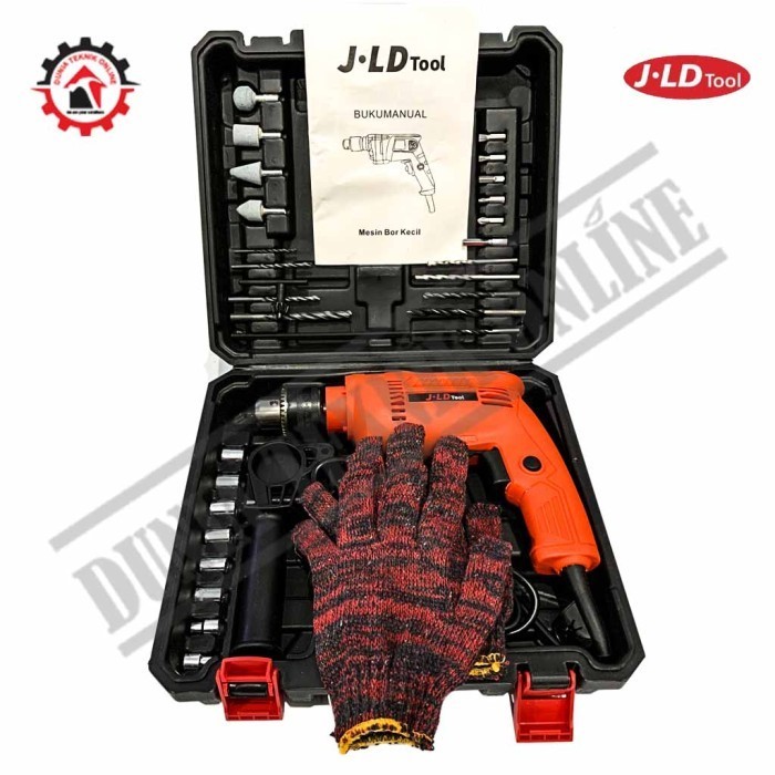 Jual Mesin R Beton Koper Set 13Mm / Besi Temk Drill Listrik Jld 8013 ...