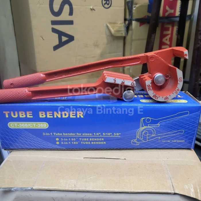 Jual Tube Bender Ct 368 Bending 3 In 1 Pembengkok Pipa Ac | Shopee ...