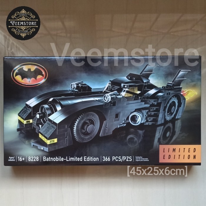Jual Brick Lego Blocks Batman Batmobile 366pcs [8238] Limited Edition ...