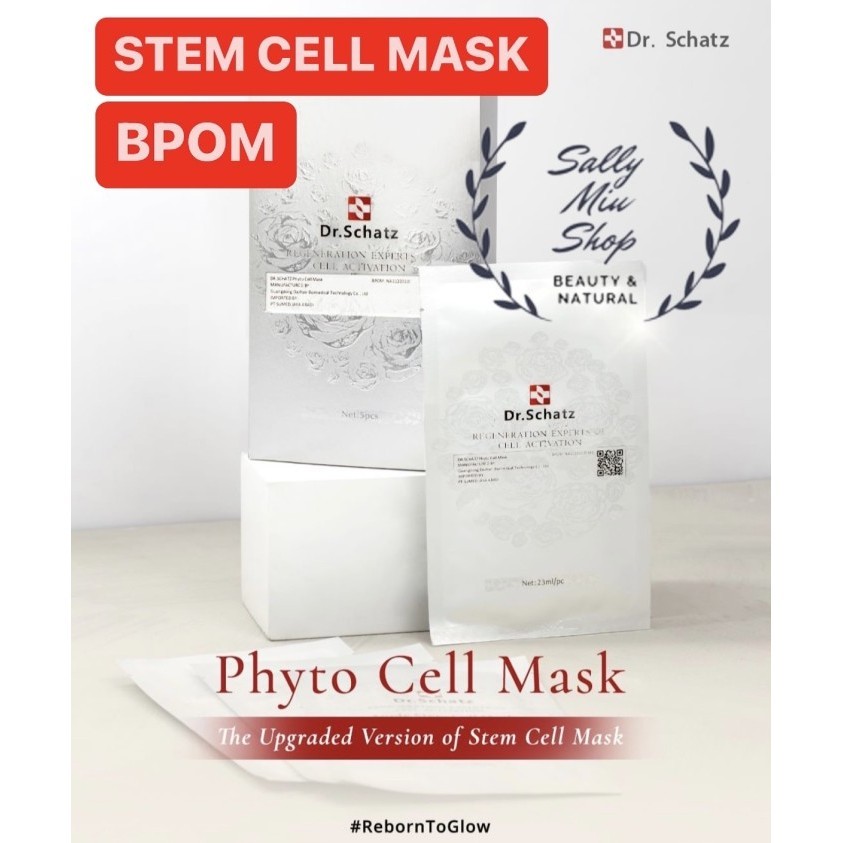 Jual DR SCHATZ STEM CELL MASK PHYTO CELL MASK BPOM ORIGINAL | Shopee Indonesia