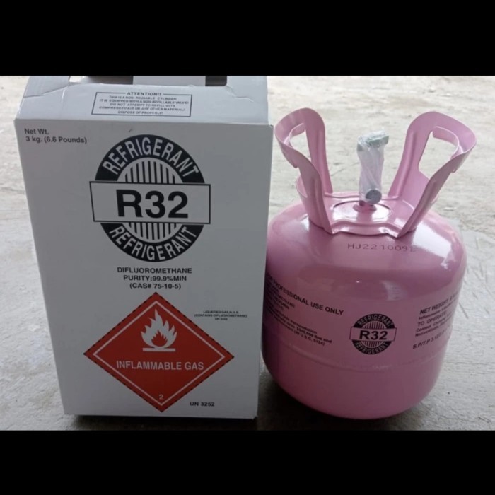 Jual Unik Freon Daikin R32 Isi 3Kg Segel Kemasan Baru Dsp R32 Freon R32 Termurah | Shopee Indonesia