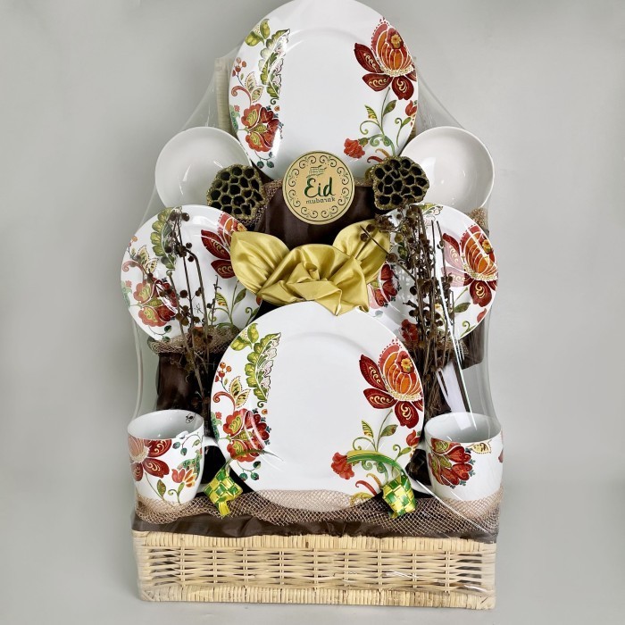Jual Dinner Set Merk Sango / Parcel Pecah Belah Mewah/ Hampers Piring ...