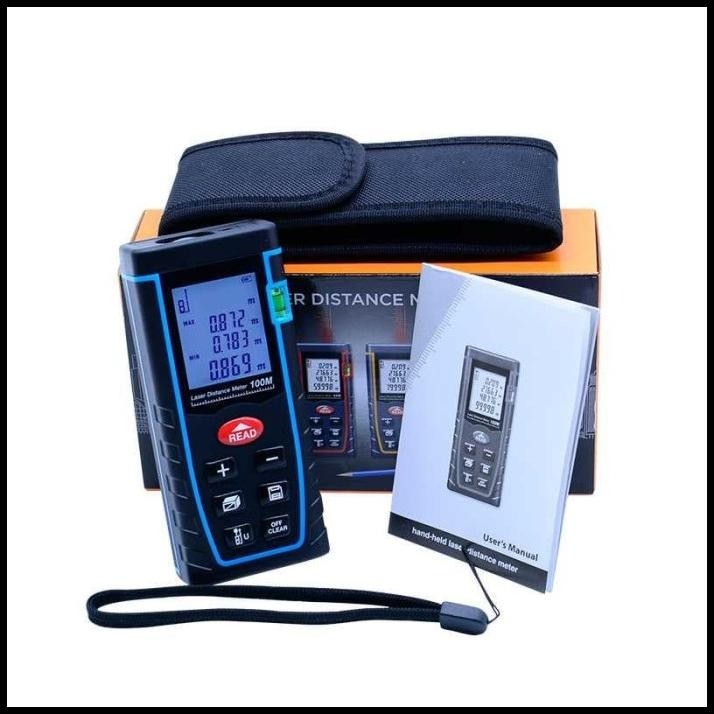 Jual GRATIS ONGKIR METERAN DIGITAL DISTANCE METER LASER DISTOMETER 100 ...