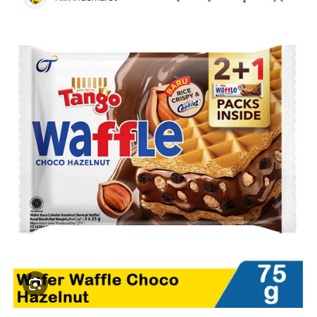 Jual Tango Waffle Choco Hazelnut 75gr Original | Shopee Indonesia