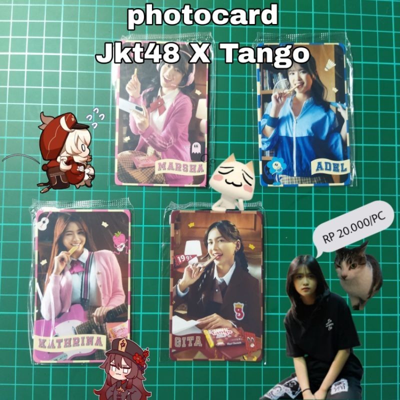 Jual Photocard Tango x Jkt48 official (gratis 1 tango 35 gram) | Shopee Indonesia