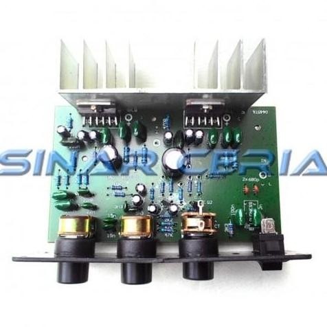 Jual Kit Speaker Aktif Modul 800W PMPO Volume Trebble Bass DC 12-15V CT ...