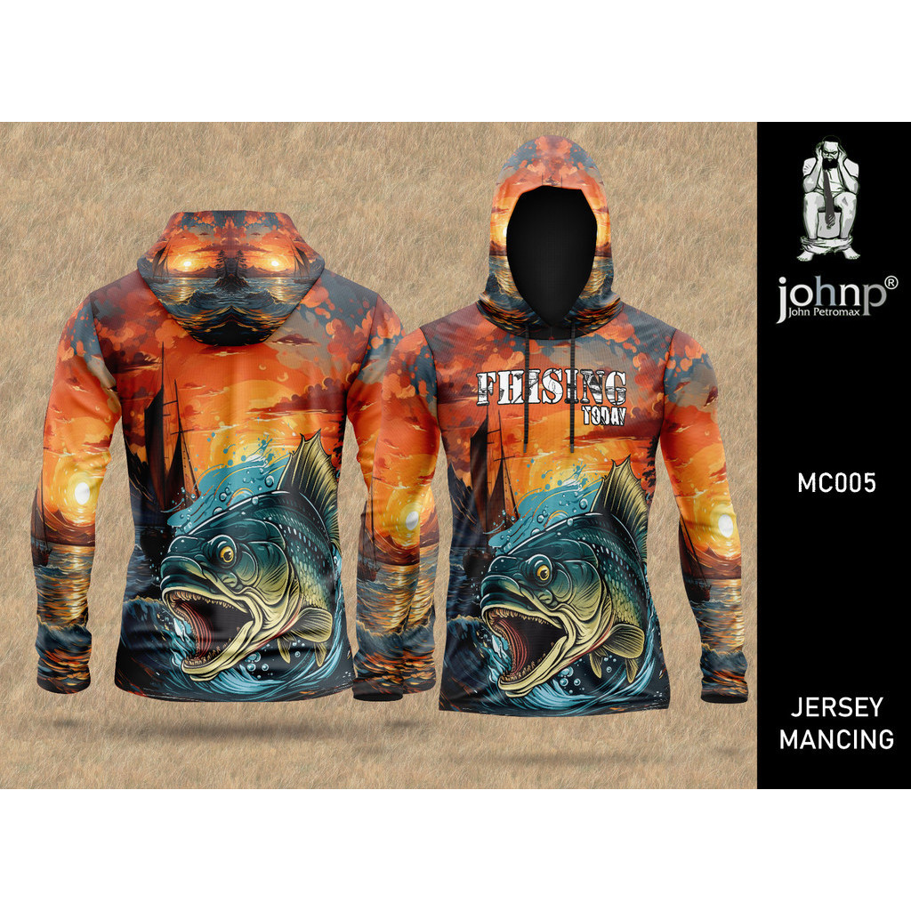 Jual JERSEY MANCING BAJU MEMANCING Kaos Lengan Panjang HODIE MC05 ...