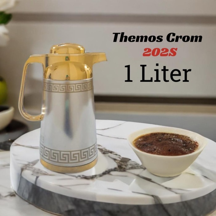 Jual Termos Arab Emas 1Liter Oleh Oleh Haji (202S) | Shopee Indonesia