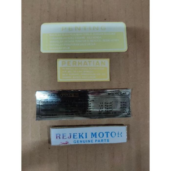 Jual Stiker/Cap (Penting+Perhatian+Katengkas )Gl Murah | Shopee Indonesia
