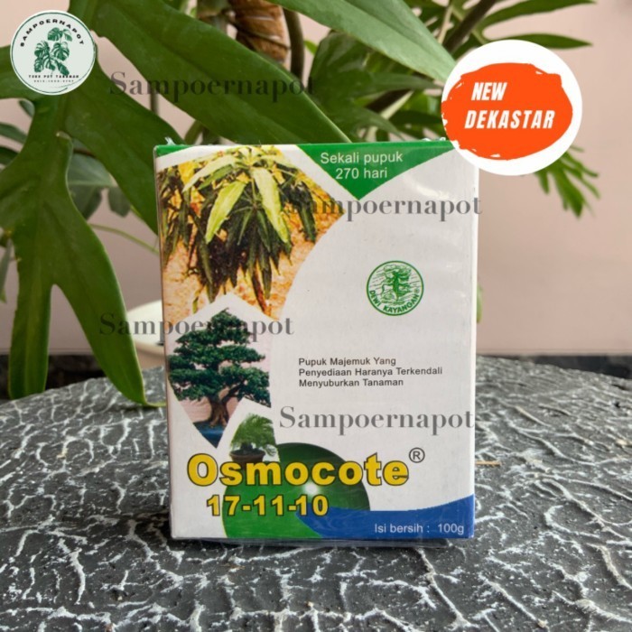 Jual pupuk penyubur daun& tanaman hias dekastar 17-11-10 100gr ...