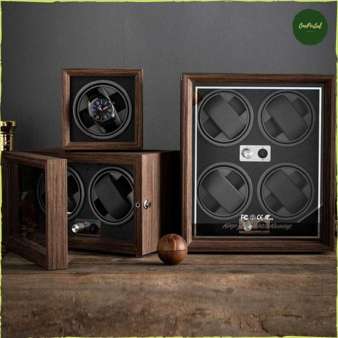 Jual Kotak Display Jam Tangan Putar Automatic Winding Mechanical Watch ...