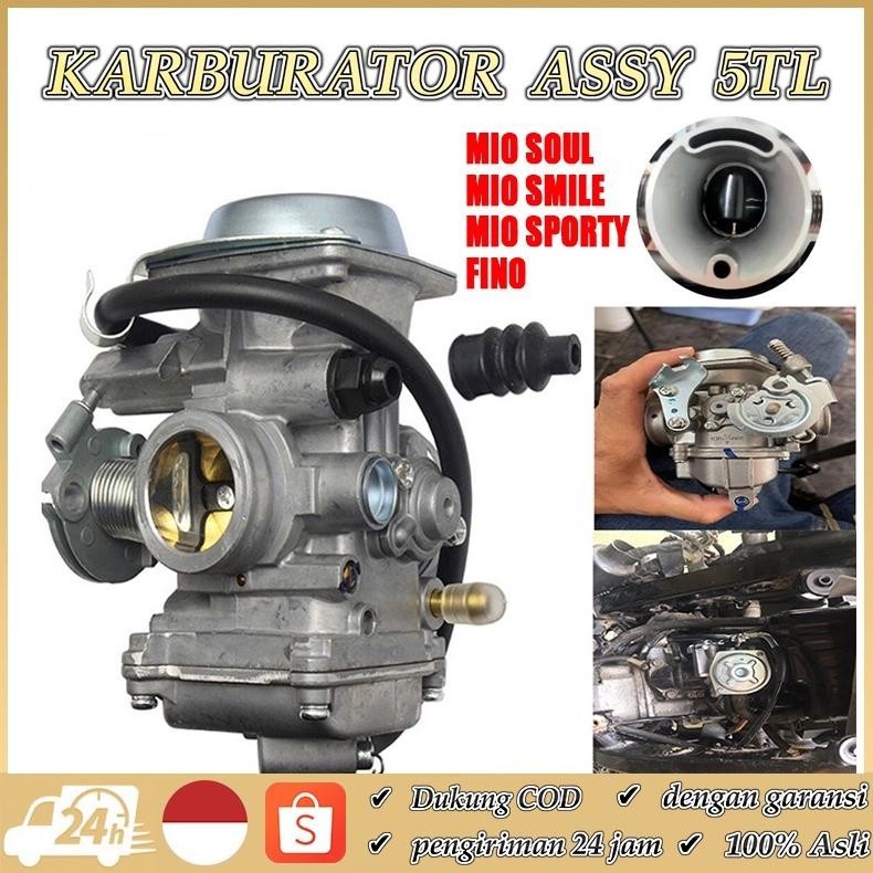Jual ez baru ready ya,cod karburator mio sporty mio soul fino nouvo 5tl ...