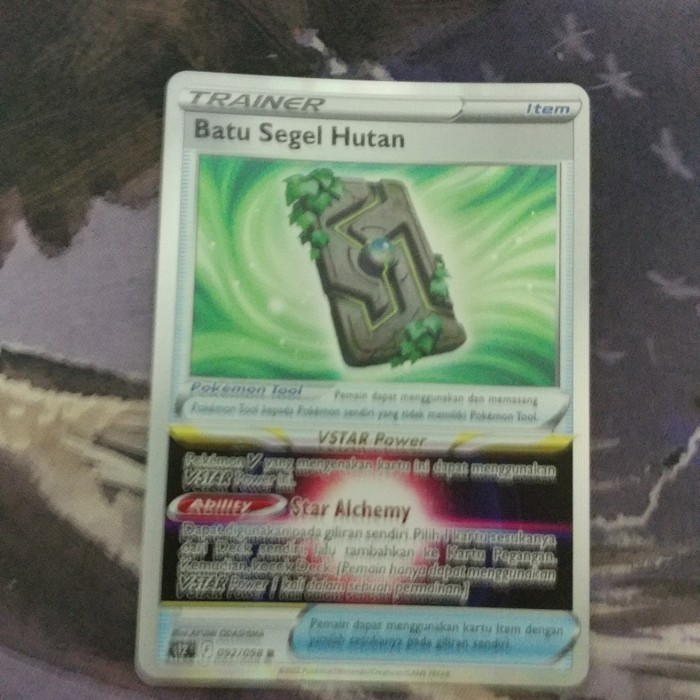 Jual Kartu Pokemon Batu Segel Hutan Indonesia Foil | Shopee Indonesia