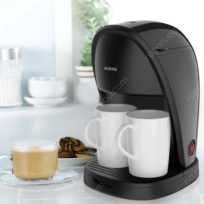 Jual Kris 250 Ml Coffee Drip Maker 2 Cups - Hitam | Shopee Indonesia