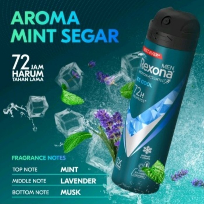 Jual Rexona Men Motion Activated Deodorant Spray 135Ml | Shopee Indonesia