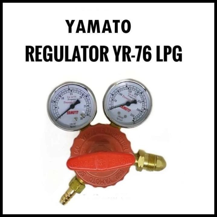 Jual Regulator Las Lpg Yamato Max Regulator Gas Propan Propane Tabung Besar | Shopee Indonesia