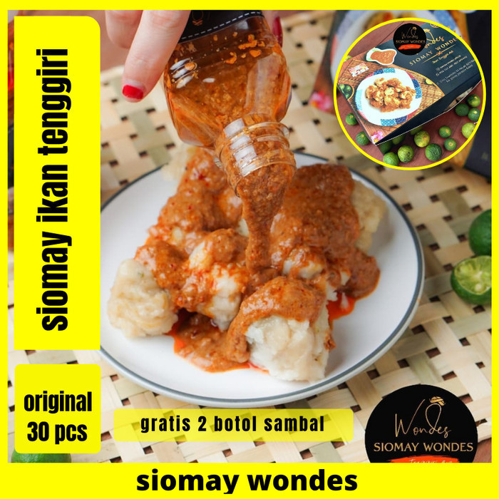 Jual Somay Frozen Ikan Tenggiri Asli Isi 30 Pcs Siomay Wondes | Shopee ...