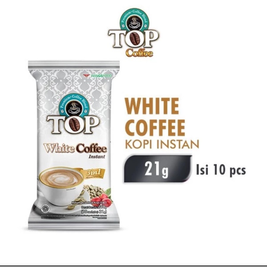Jual TOP white coffee instant 10 sachet | Shopee Indonesia