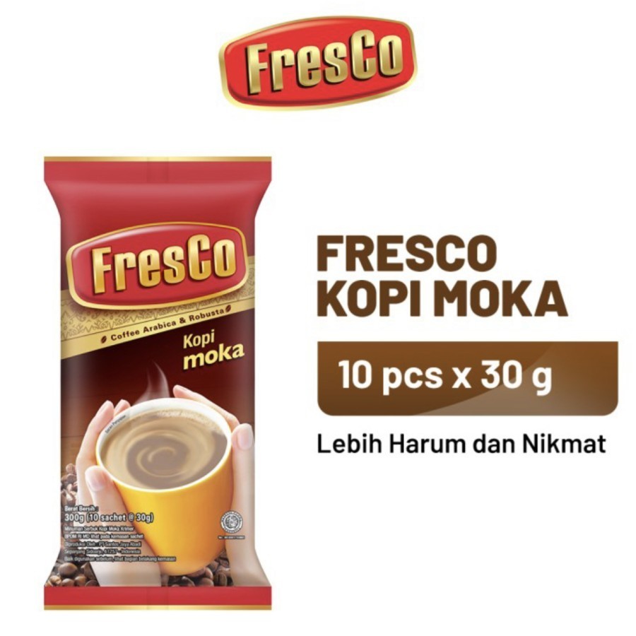 Jual Fresco kopi moka / kopi susu @ 10 sachet | Shopee Indonesia