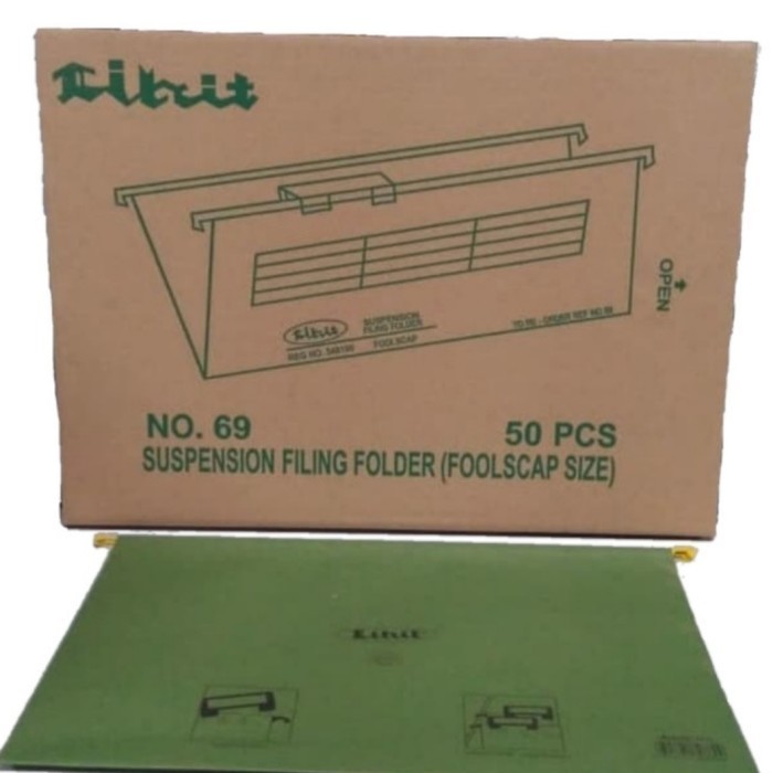 Jual Hangmap Lihit No 69 Sussion Filling Folder Hang Map Isi 50 Pcs ...