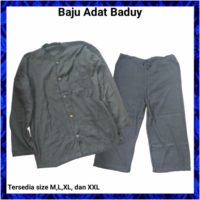 Jual baju adat baduy original | Shopee Indonesia