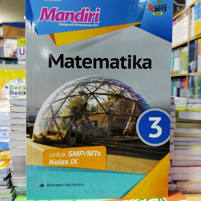 Jual Buku Mandiri Matematika Smp/Mts Kls Ix Revisi By Erlangga | Shopee Indonesia