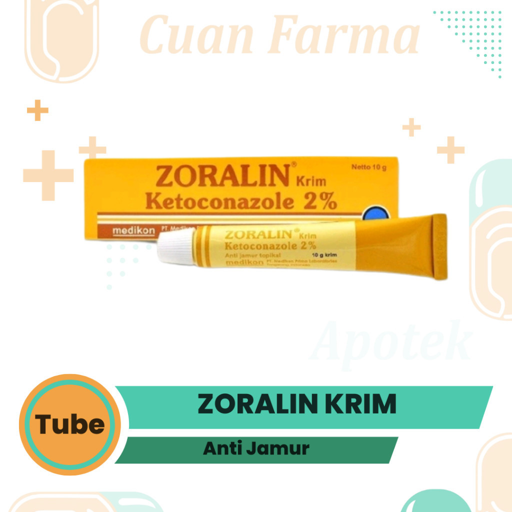 Jual ZORALIN CREAM 10GRAM / ZORALIN TABLET | Shopee Indonesia