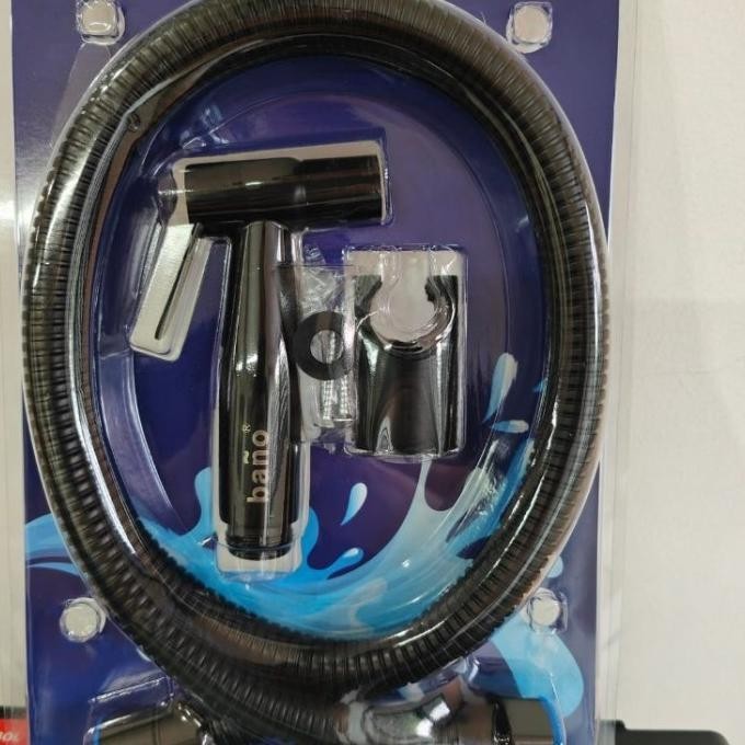Jual Jet Shower Bidet shower Shower Cebok Stainless Sus 304 Warna Hitam ...