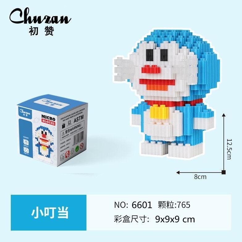 Jual NANO BLOCK DORAEMON NOBITA SHIZUKA GIANT DORAMI SUNEO MAINAN BALOK ...