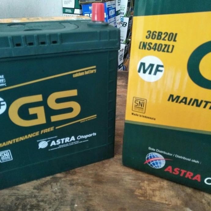 Jual Aki/Accu Mobil Ns40Zl (35Ah) Gs Astra Mf | Shopee Indonesia