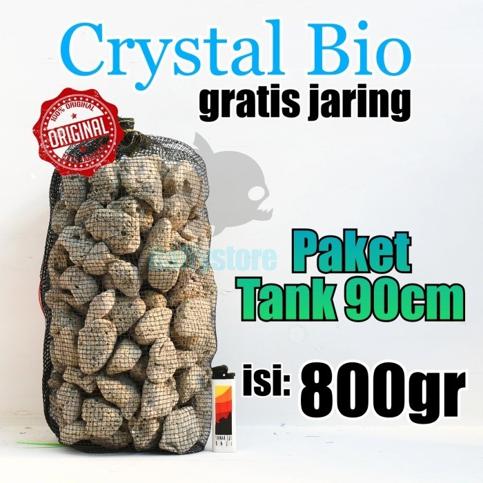 Jual Crystal Bio Paket Tank 90 (Gratis Branjang / Waring) | Shopee ...