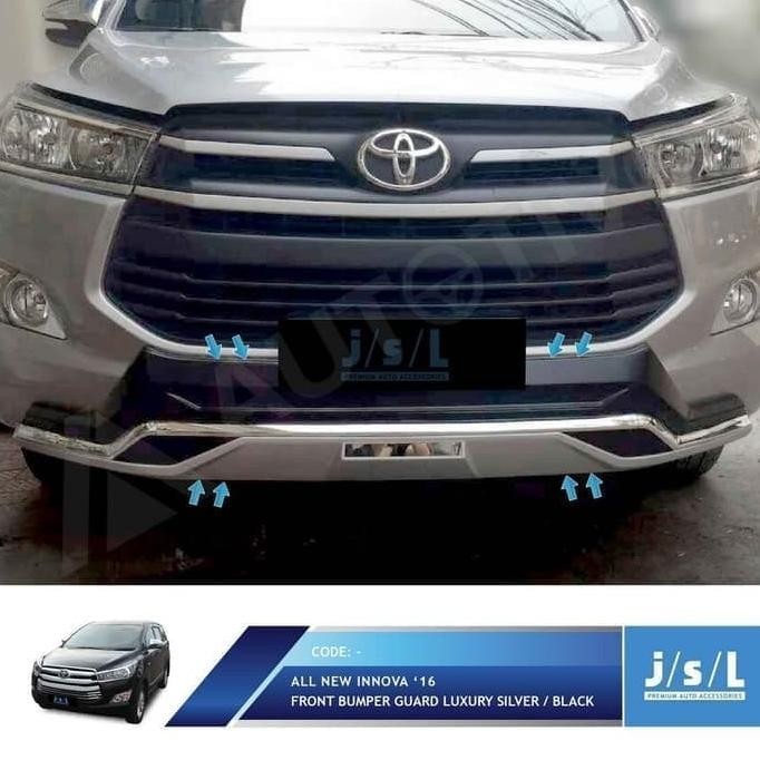 Jual Skidplate Depan Innova Reborn Front Bumper Guard Luxury | Shopee ...