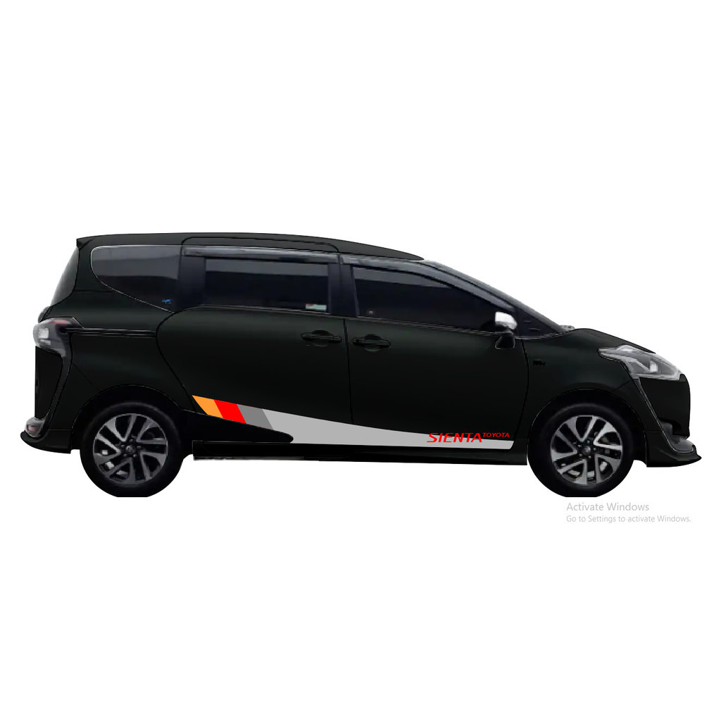 Jual STICKER MOBIL TOYOYA SIENTA PRINTING TRANSPARAN UV [K-1] JDM ...