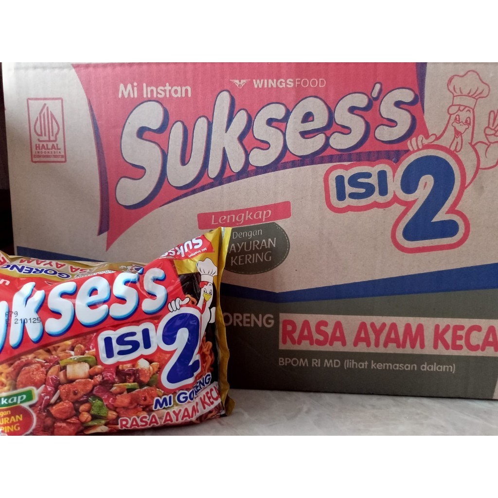 Jual MIE SUKSES ISI 2 24x133gr ALL VARIANT (1Karton) | Shopee Indonesia