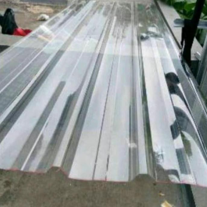 Jual Spandek Bening / Transparan 3M 4M 5M 6M / Atap Bening 0,8MM ...