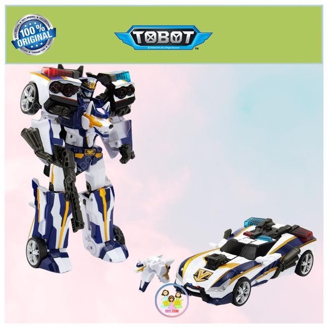 Jual Tobot Gd Galaxy Detective Sergeant Justice Original Young Toys ...
