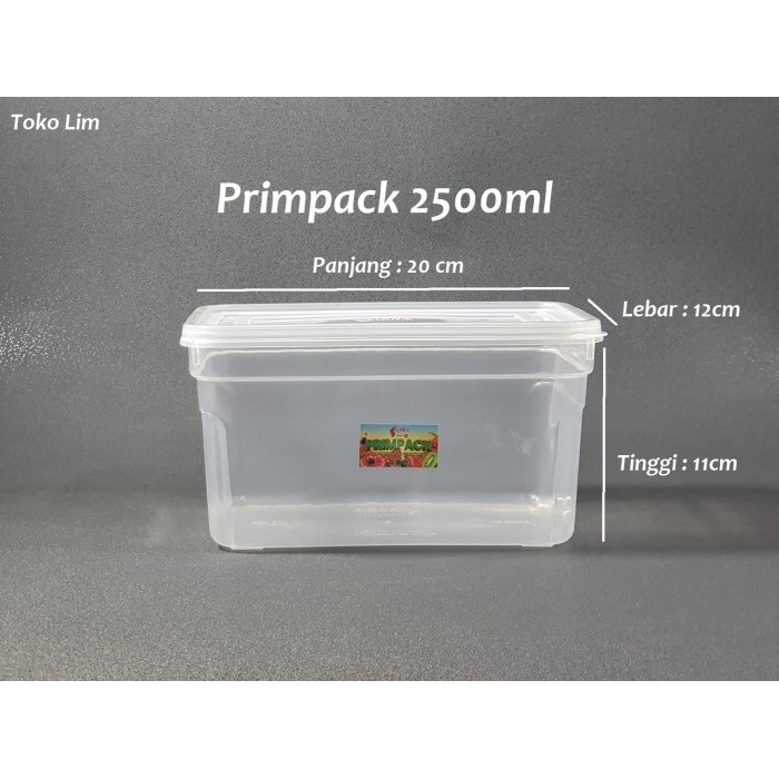 Jual Kotak Makan / Container / Sealware Primpack 2500 Ml Cjp Isi 1 ...