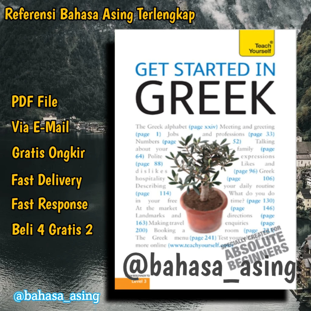 Jual Buku Bahasa Yunani Get Started Greek | Shopee Indonesia